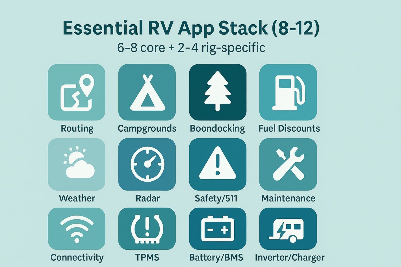 How Many RV Apps do you really need for your RV lifestyle?