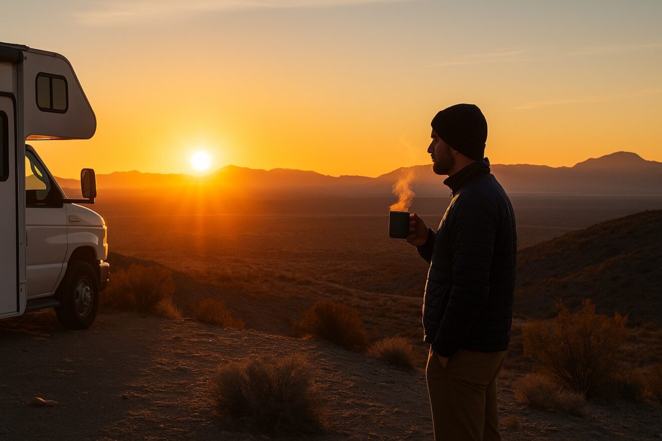 Winter RV Boondocking in the Desert can be So Quiet!