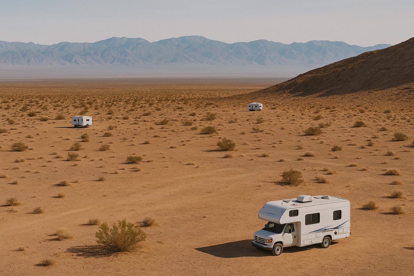 Winter RV Boondocking in the Desert can be So Quiet!